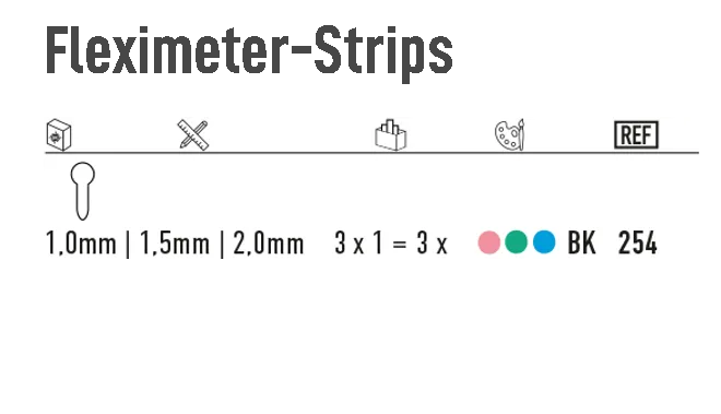 BK254 FLEXIMETER-STRIPS SDO 3und – Mercado Dental 7 Islas